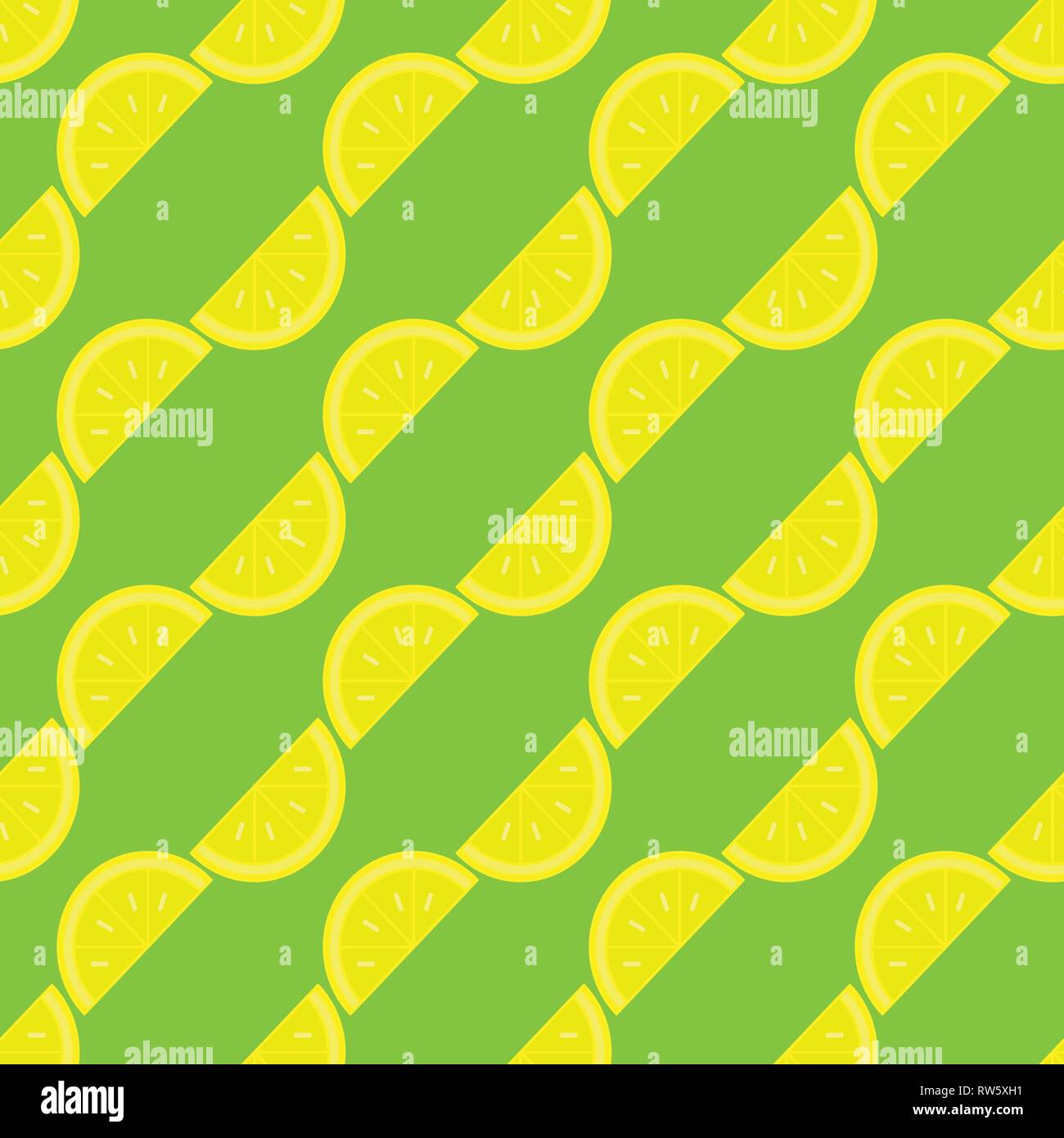 Lemon slice seamless pattern on the neon green background Stock Vector Image & Art - Alamy