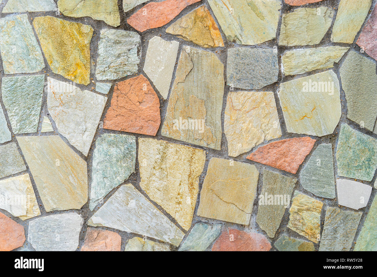 Stone tile floor block wall for texture background Stock Photo - Alamy