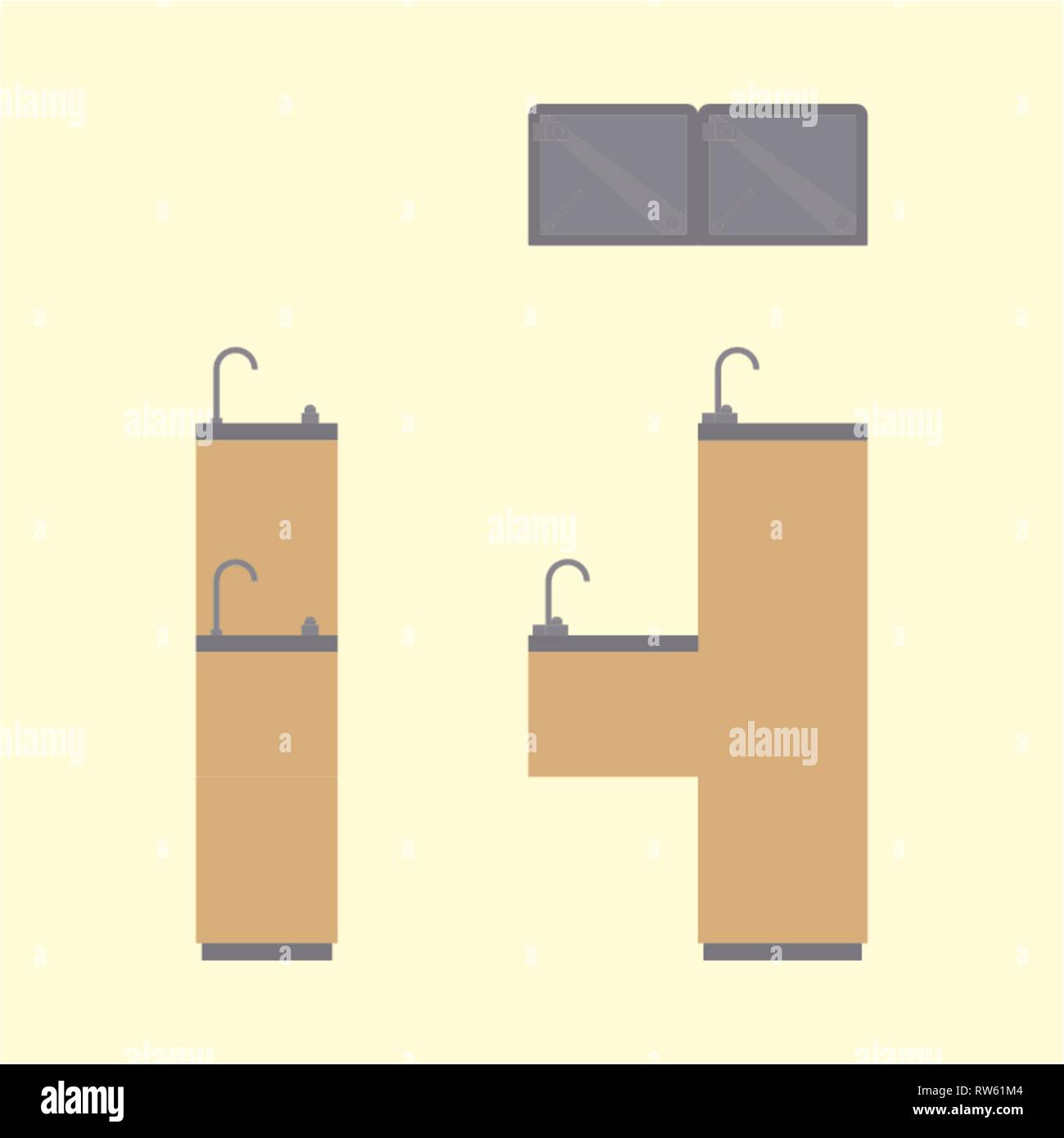 Drinking fountain Stock Vector Images - Alamy