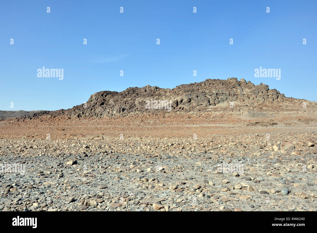 Djibouti, Abbe lake area, landscape Stock Photo - Alamy