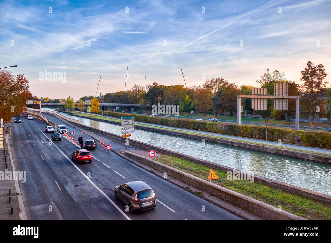 France reims river hi-res stock photography and images - Alamy