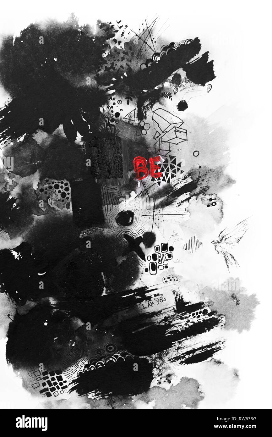 I AM YOU hidden message Stock Photo - Alamy