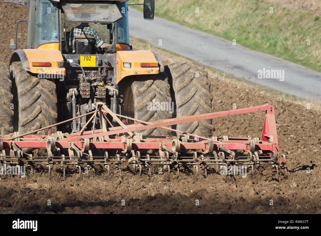 Tine plough hi-res stock photography and images - Alamy