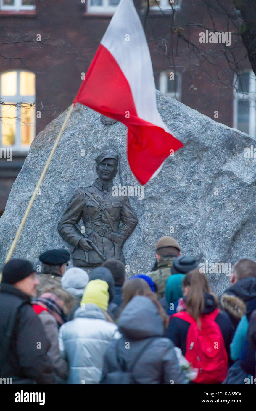 National Day of Remembrance of the Cursed Soldiers in Gdansk, Poland ...