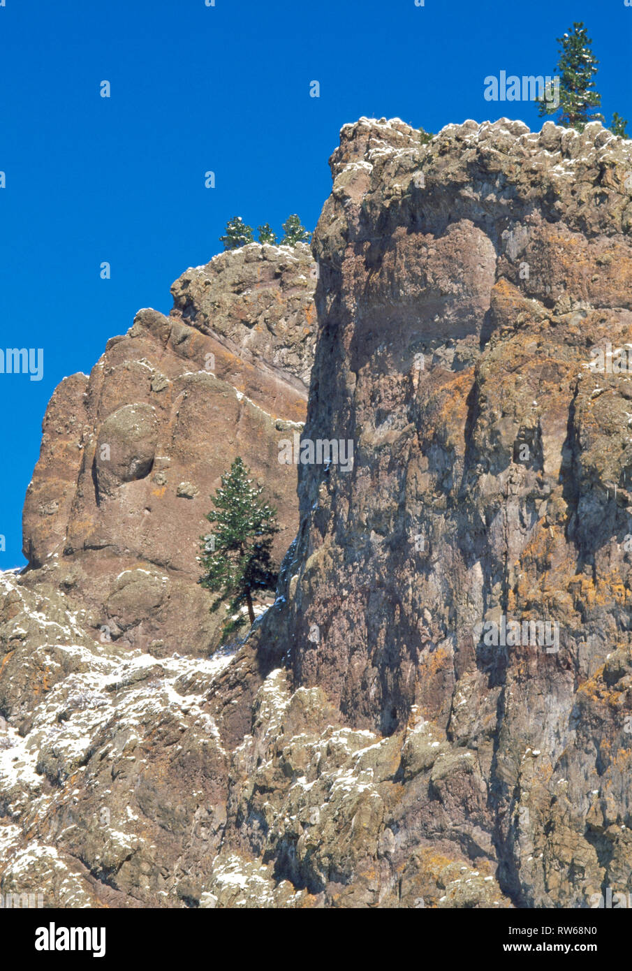 cliffs above the missouri river near hardy, montana Stock Photo - Alamy