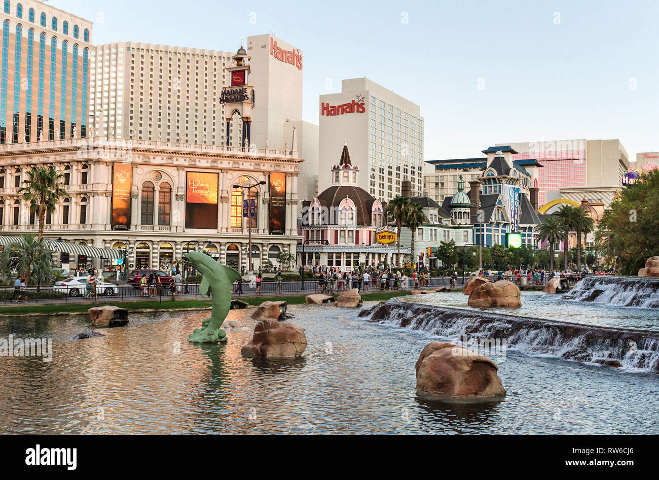 Las Vegas - July 08: Harrahs Hotel on July 8th, 2013 in Las Vegas ...