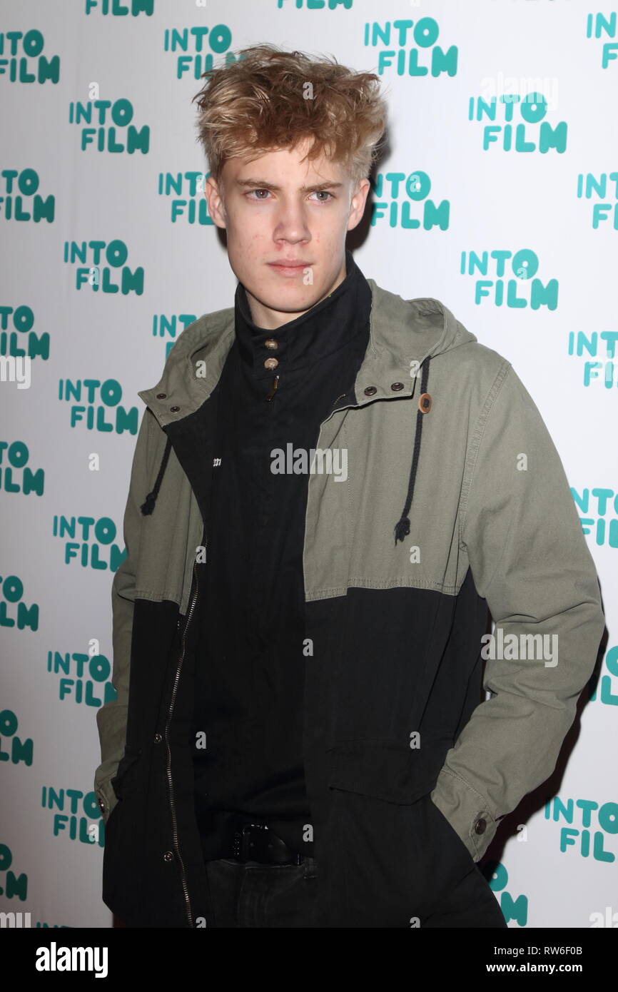 Tom Taylor seen during the Into Film Awards 2019 at the Odeon Luxe ...