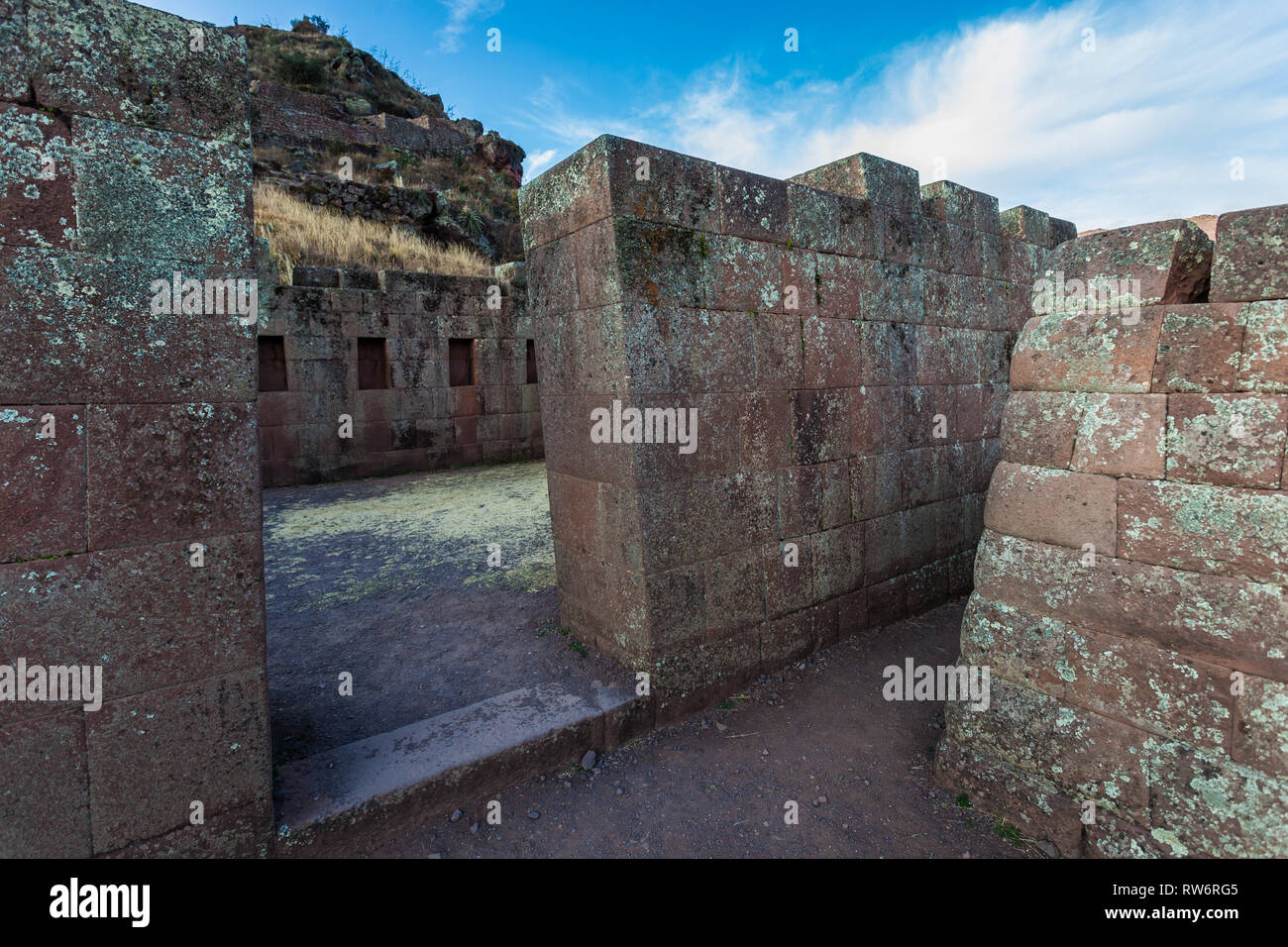 Pisac: SECTOR OF INTIHUATANA, in it are the palaces, temples and ...