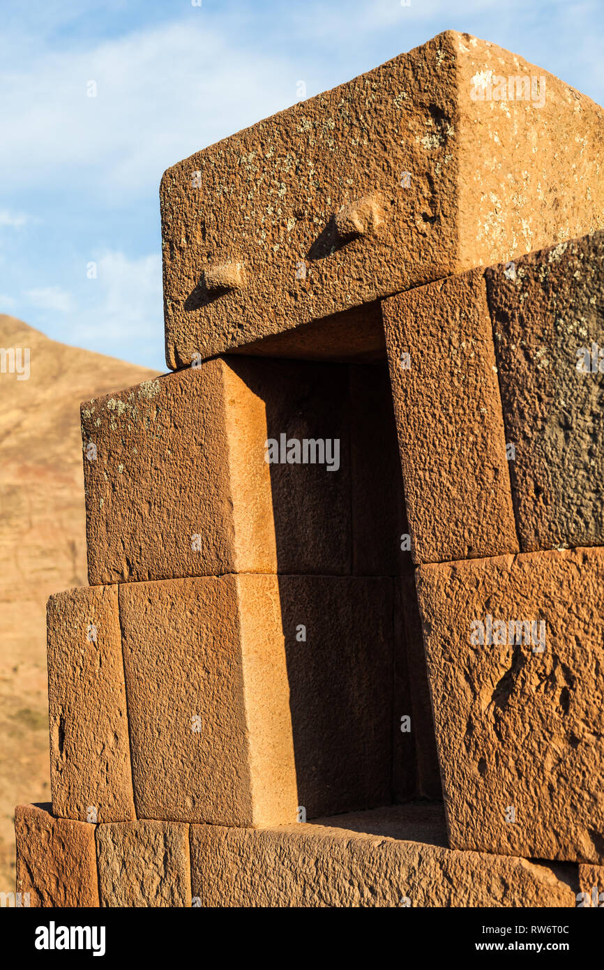 Pisac: SECTOR OF INTIHUATANA, in it are the palaces, temples and ...