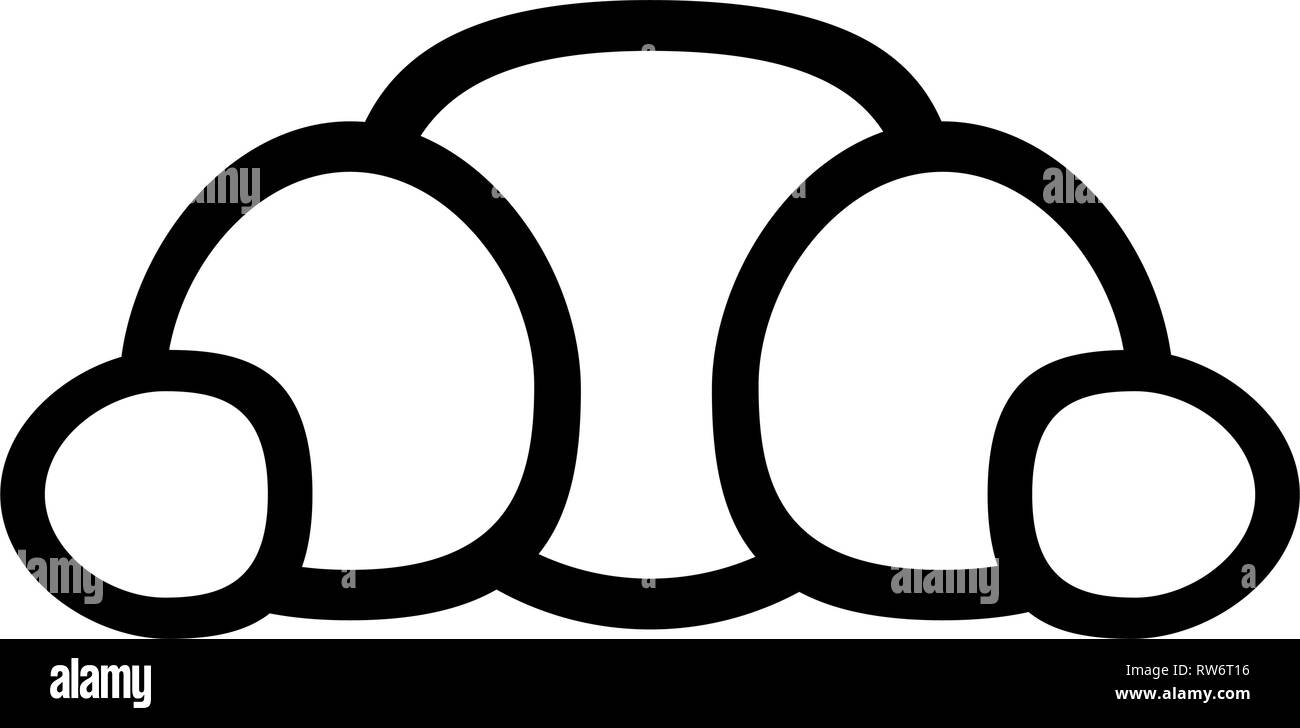 Outline of a bread Stock Vector Image & Art - Alamy