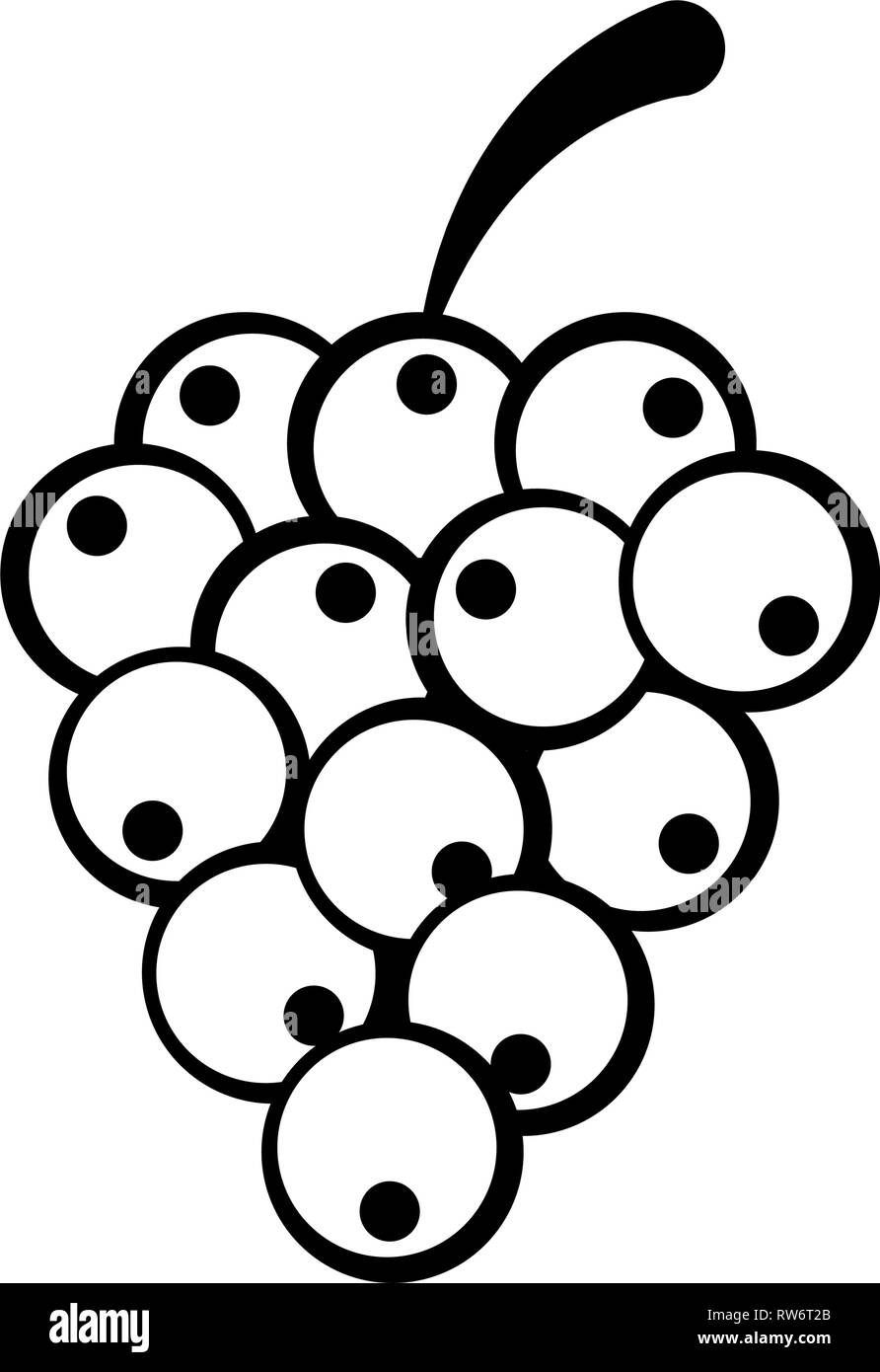 Outline of grapes Stock Vector Image & Art - Alamy