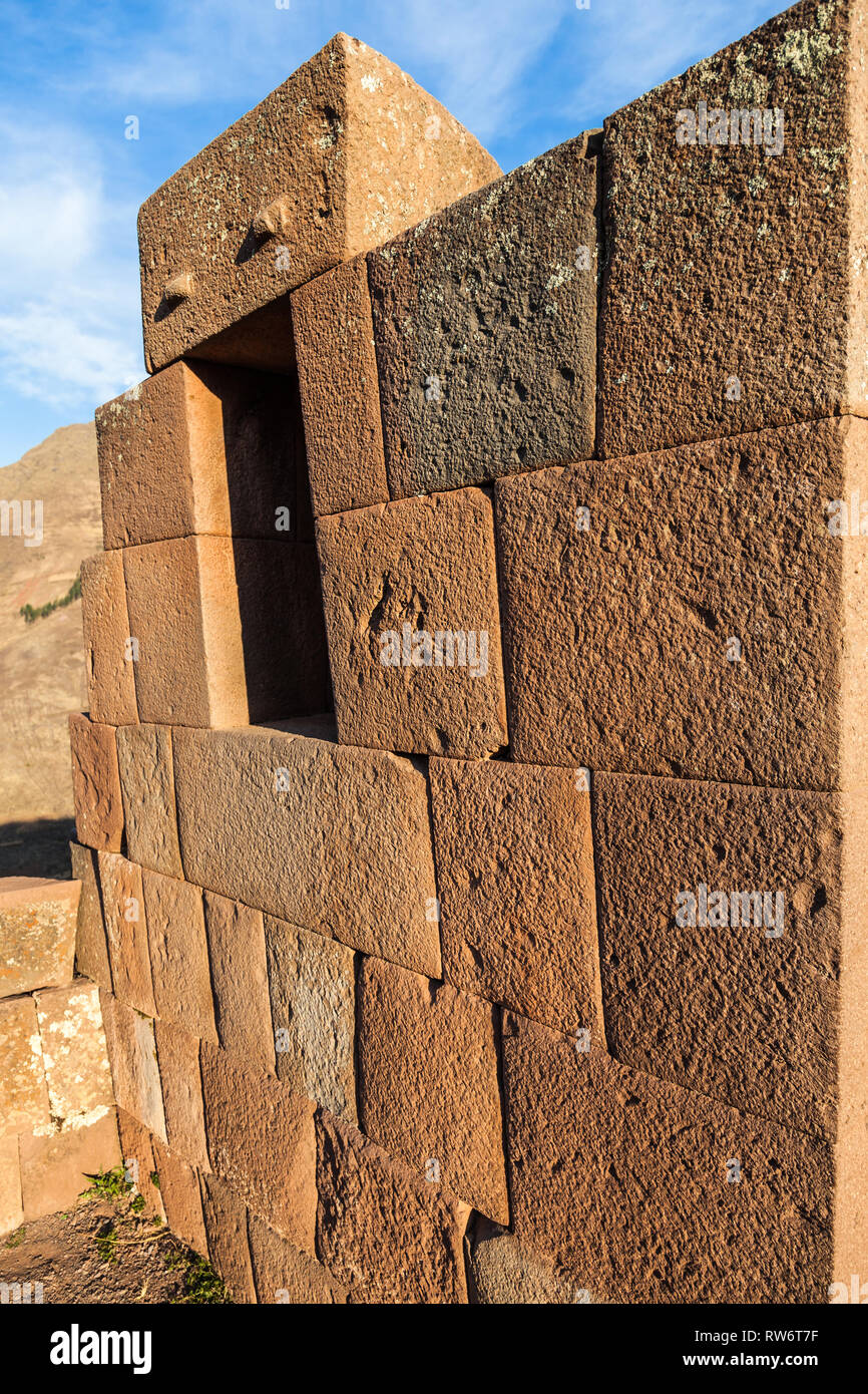 Pisac: SECTOR OF INTIHUATANA, in it are the palaces, temples and ...