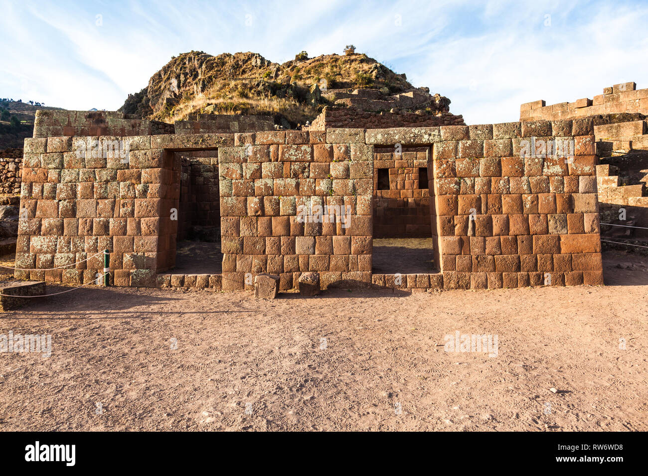 Pisac: SECTOR OF INTIHUATANA, in it are the palaces, temples and ...