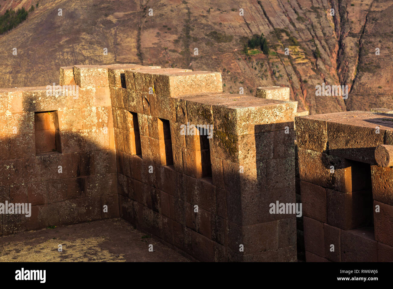 Pisac: SECTOR OF INTIHUATANA, in it are the palaces, temples and ...