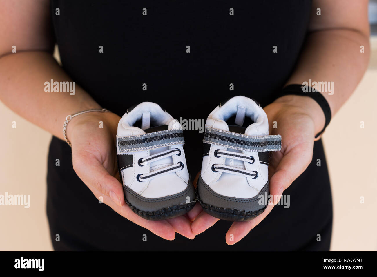 Baby first shoes hi-res stock photography and images - Alamy