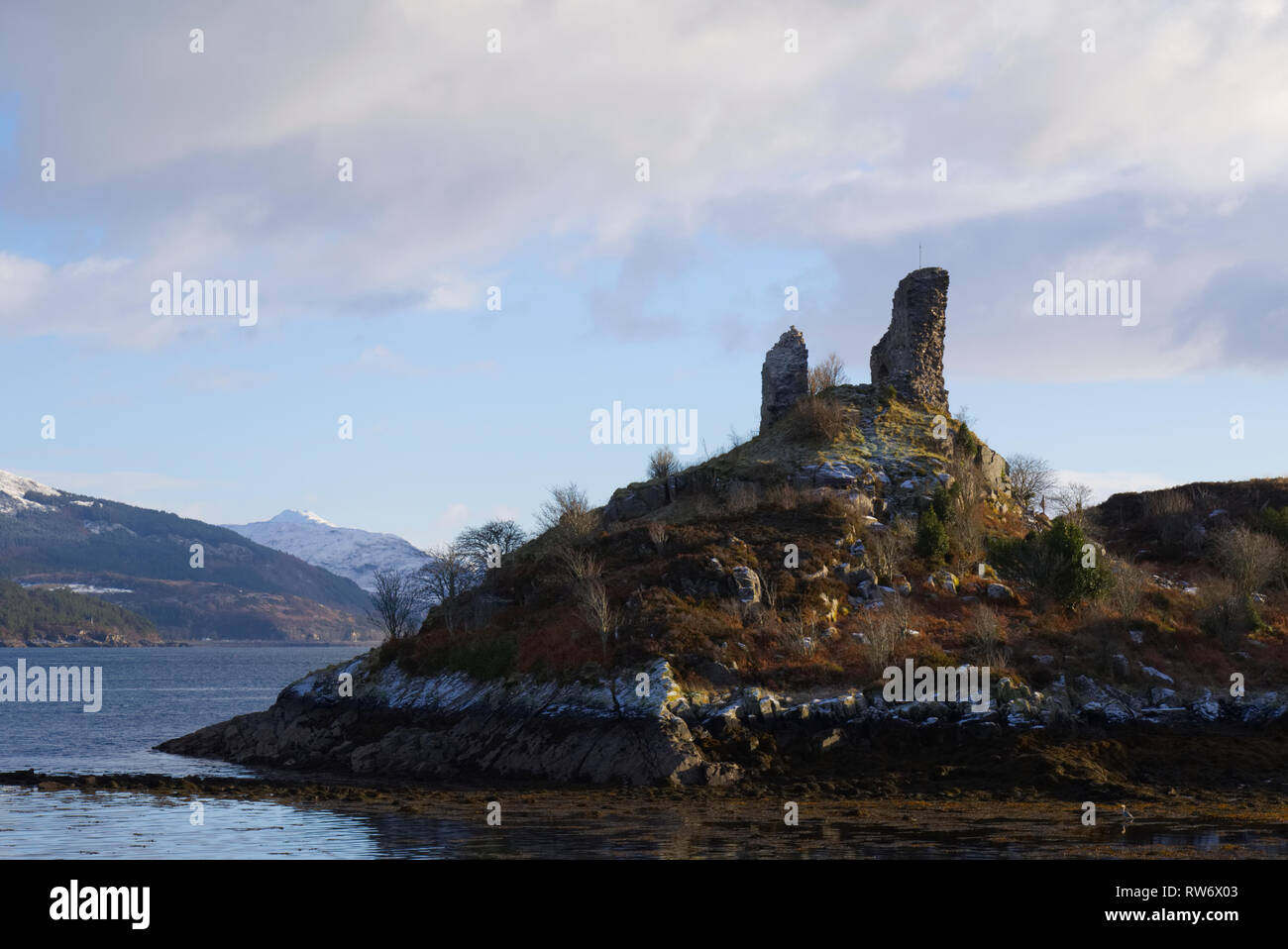 Castle Moil, Kyleakin, Isle of Skye Stock Photo - Alamy