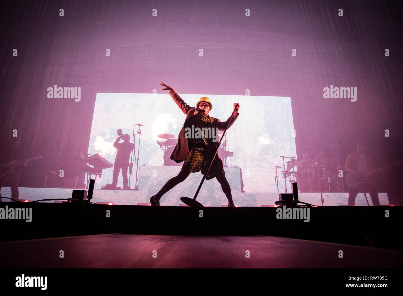 Norway, Oslo - March 4, 2019. The American rapper, singer and ...
