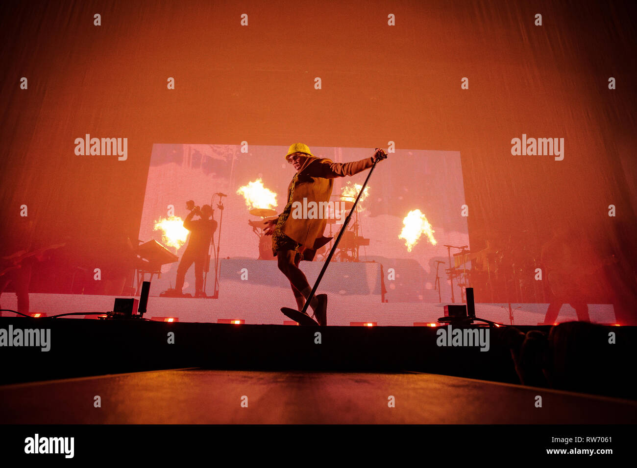 Norway, Oslo - March 4, 2019. The American rapper, singer and ...