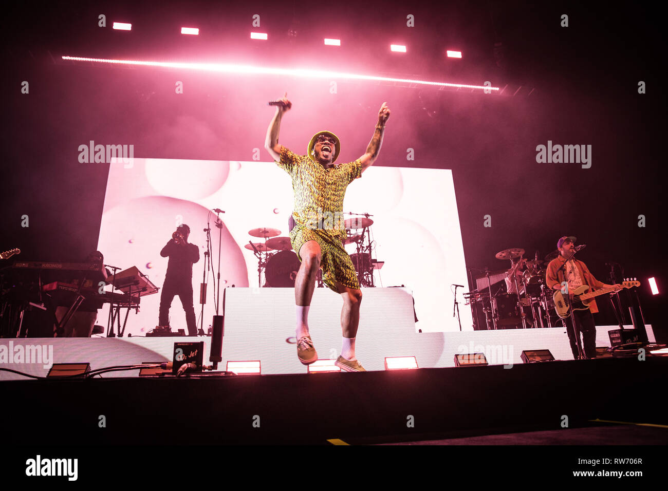 Norway, Oslo - March 4, 2019. The American rapper, singer and ...
