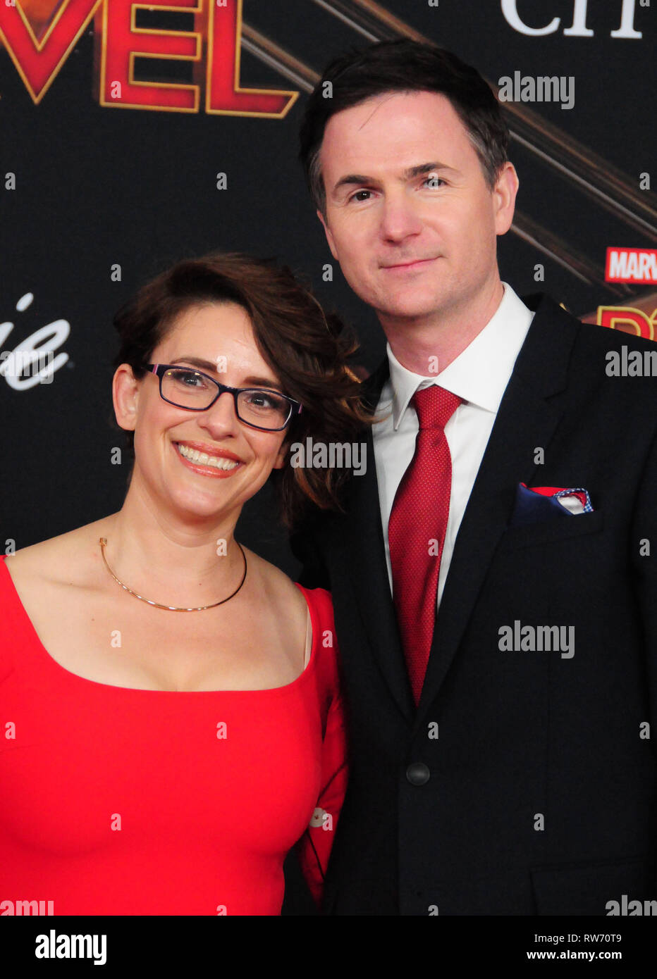 HOLLYWOOD, CA - MARCH 4: Directors/writers Anna Boden and Ryan Fleck ...