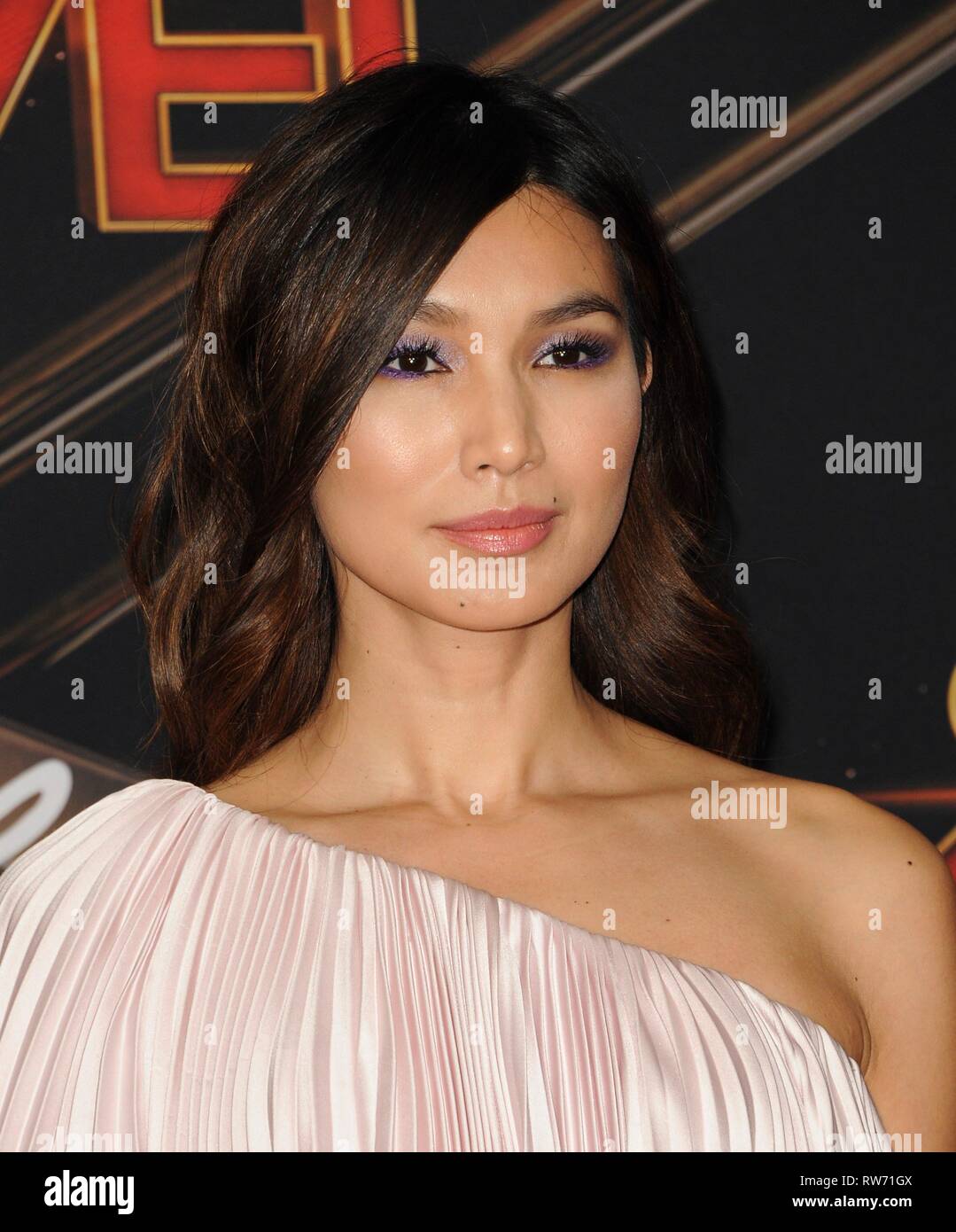 Gemma Chan Captain Marvel High Resolution Stock Photography and Images ...