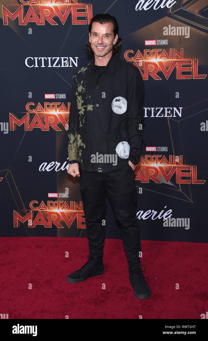 Hollywood, California, USA. 4th Mar, 2019. Gavin Rossdale arrives for ...