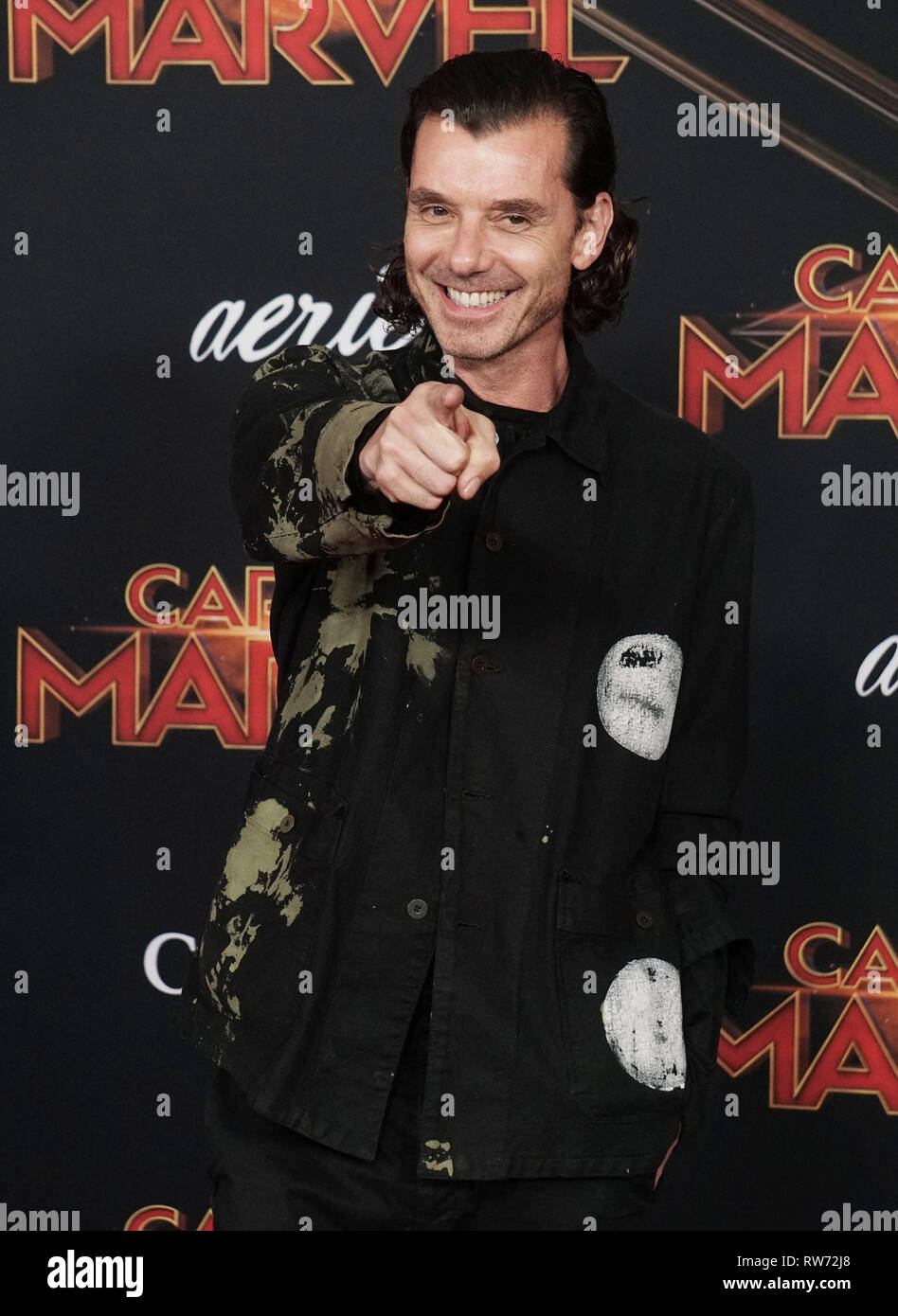 Los Angeles, USA. 04th Mar, 2019. Gavin Rossdale 073 attends the Marvel ...