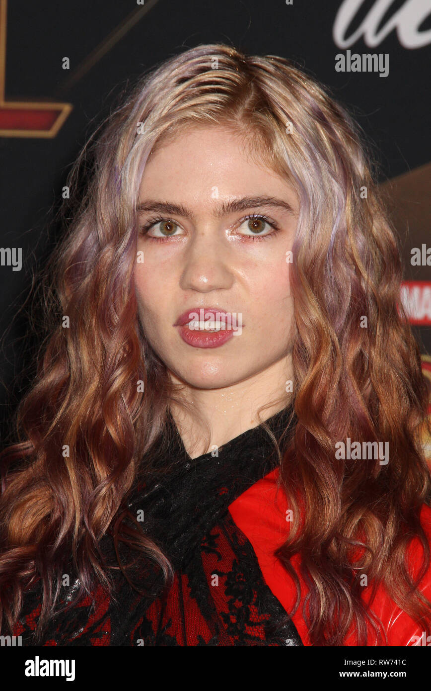 Grimes 03/04/2019 The World Premiere of "Captain Marvel" held at the El ...