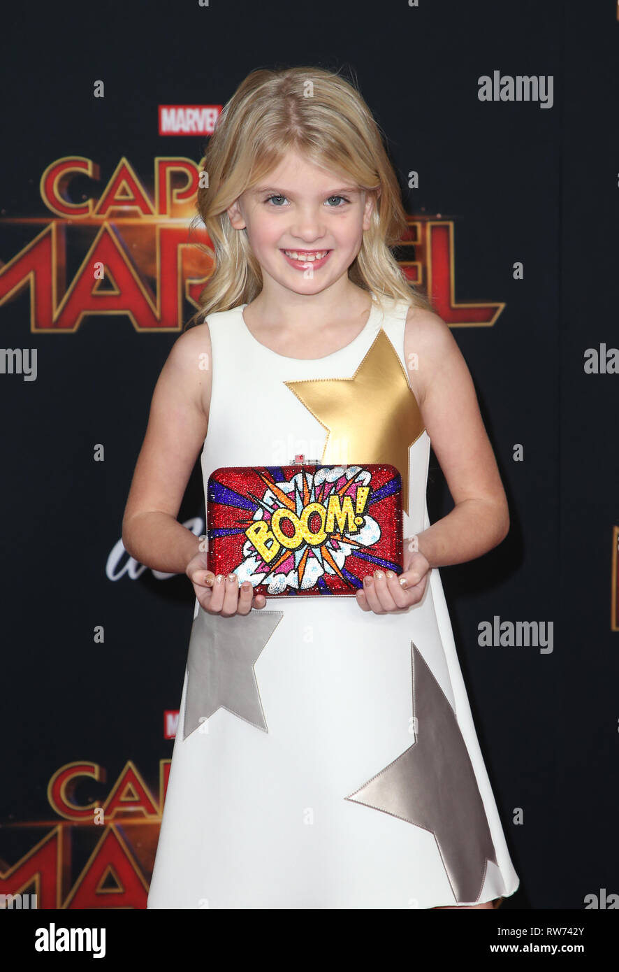 Los Angeles, Ca, USA. 4th Mar, 2019. London Fuller, at the world ...