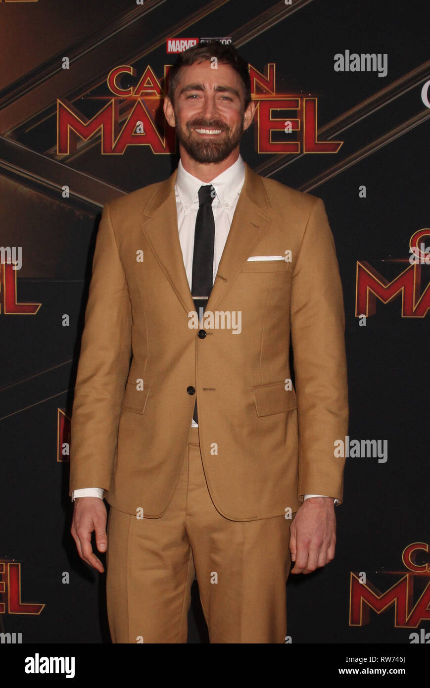 Lee Pace 03/04/2019 The World Premiere of "Captain Marvel" held at the ...
