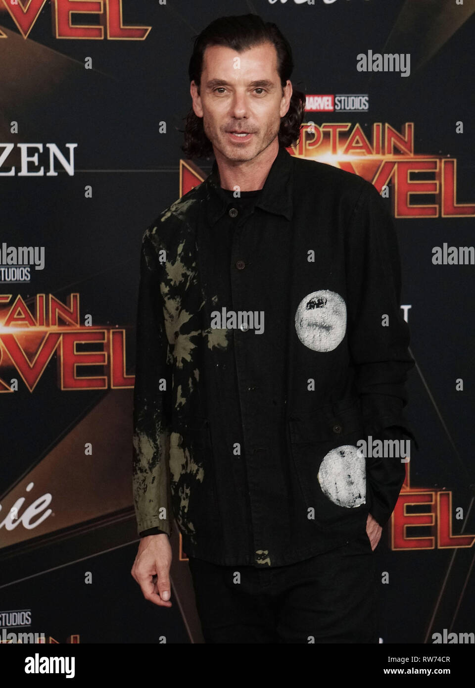 Los Angeles, USA. 04th Mar, 2019. Gavin Rossdale attends the Marvel ...
