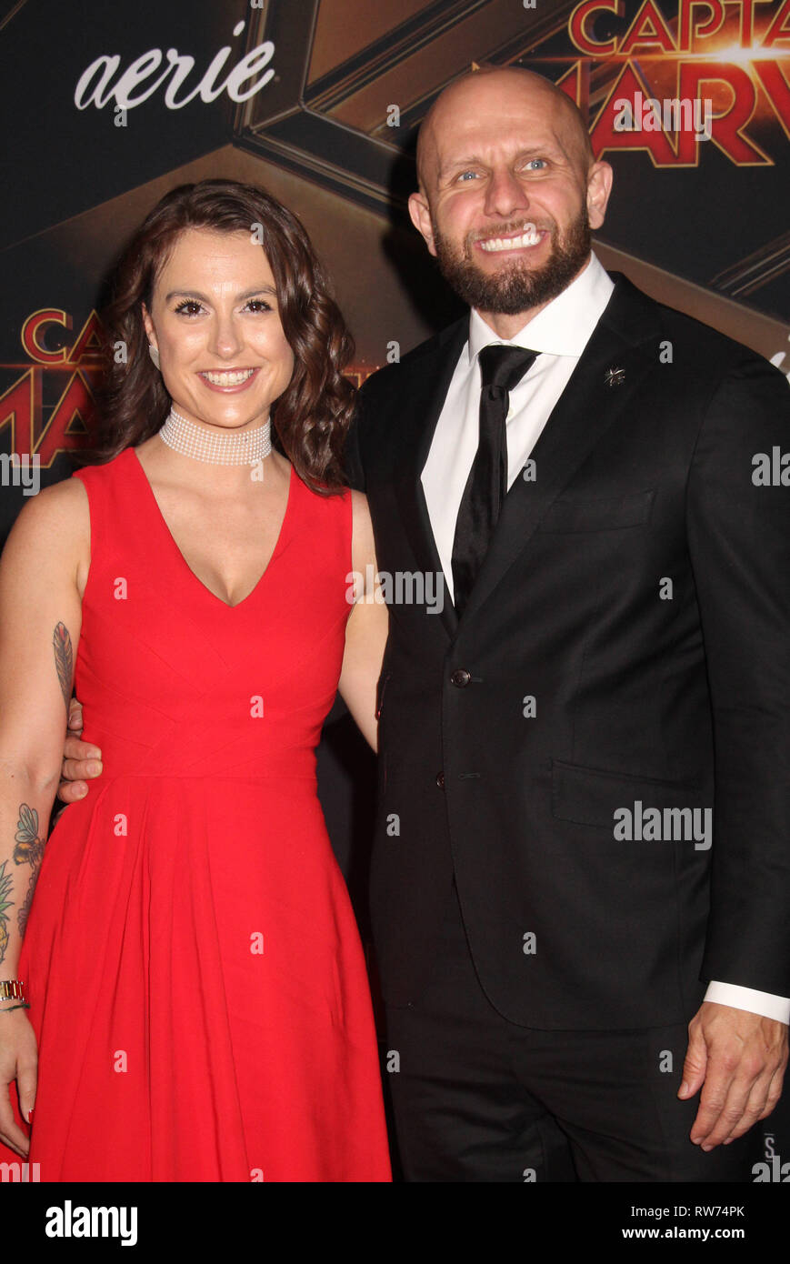 Joshua Gallegos 03/04/2019 The World Premiere of "Captain Marvel" held ...