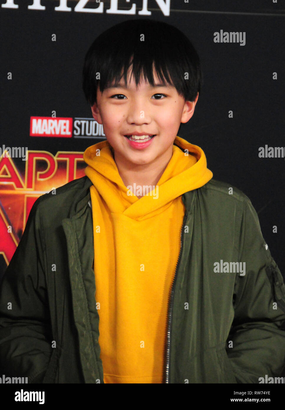 Hollywood, USA. 04th Mar, 2019. HOLLYWOOD, CA - MARCH 4: Actor Ian Chen ...