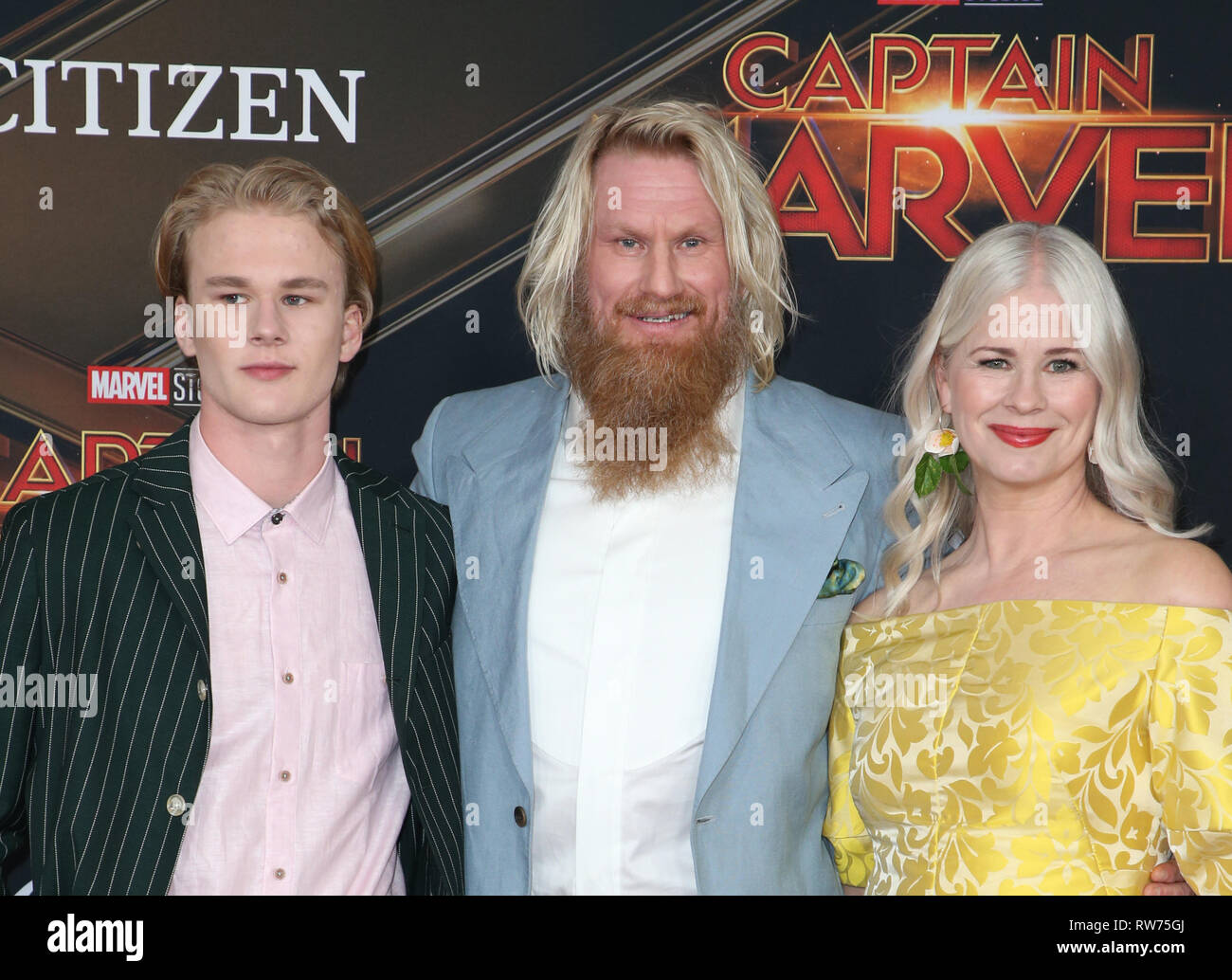 LOS ANGELES, CA - MARCH 4: Martinius Glimsdal Temte, Rune Temte, Thea ...