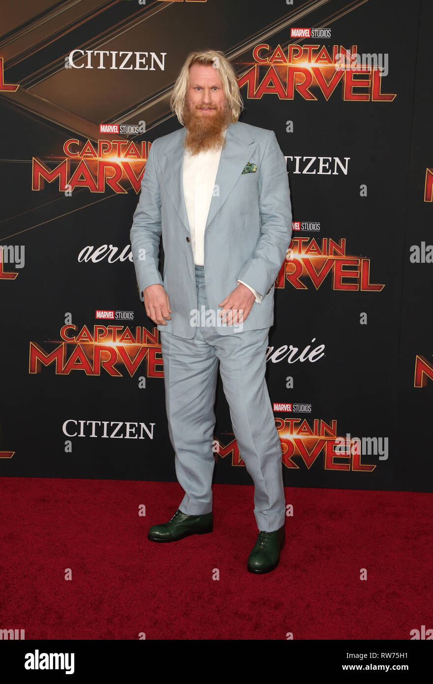 LOS ANGELES, CA - MARCH 4: Rune Temte, Thea, at the world premiere of ...