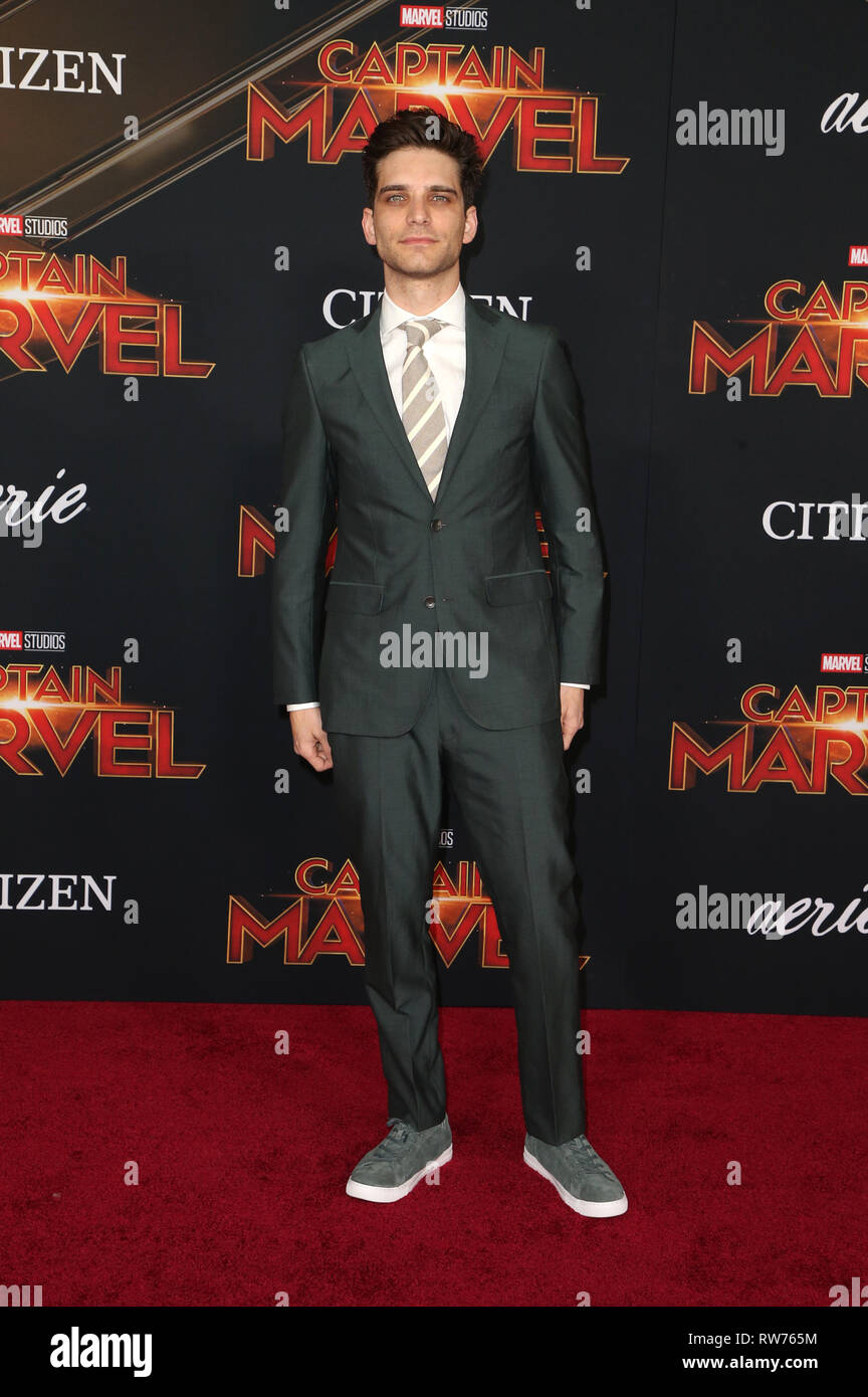 LOS ANGELES, CA - MARCH 4: Jeff Ward, at the world premiere of Marvel ...