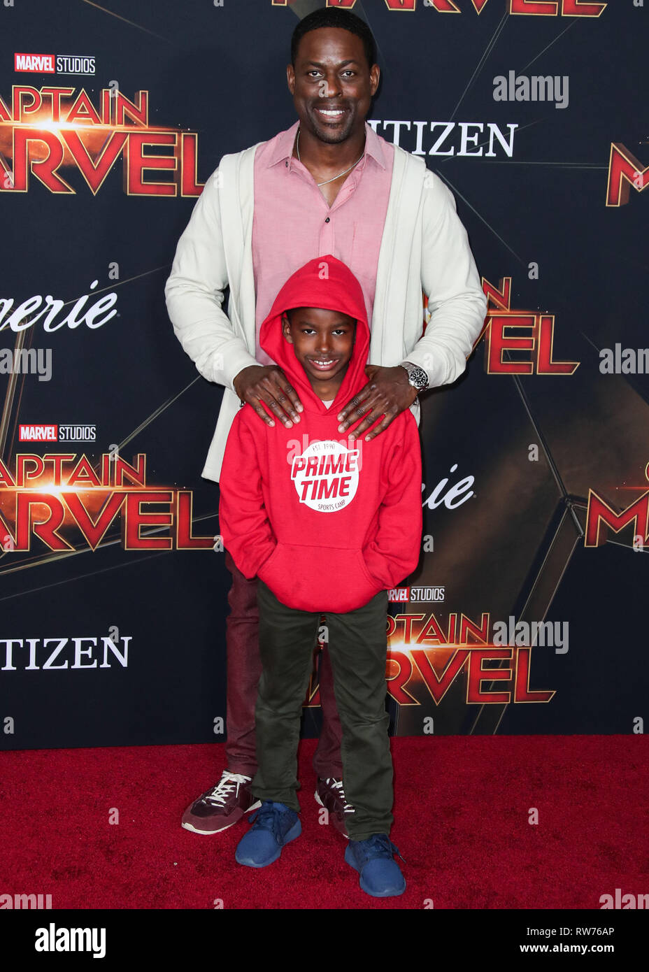 HOLLYWOOD, LOS ANGELES, CA, USA - MARCH 04: Actor Sterling K. Brown and ...