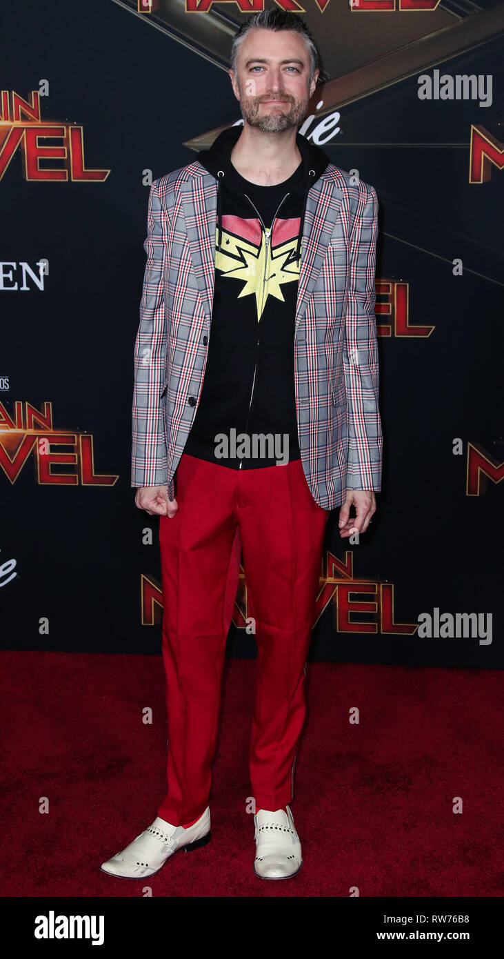 HOLLYWOOD, LOS ANGELES, CA, USA - MARCH 04: Actor Sean Gunn arrives at ...