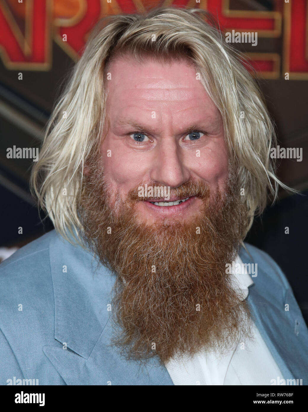 HOLLYWOOD, LOS ANGELES, CA, USA - MARCH 04: Actor Rune Temte arrives at ...