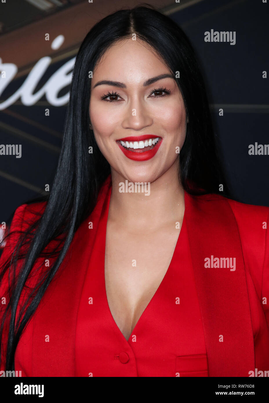 HOLLYWOOD, LOS ANGELES, CA, USA - MARCH 04: Stephanie Shepherd arrives ...