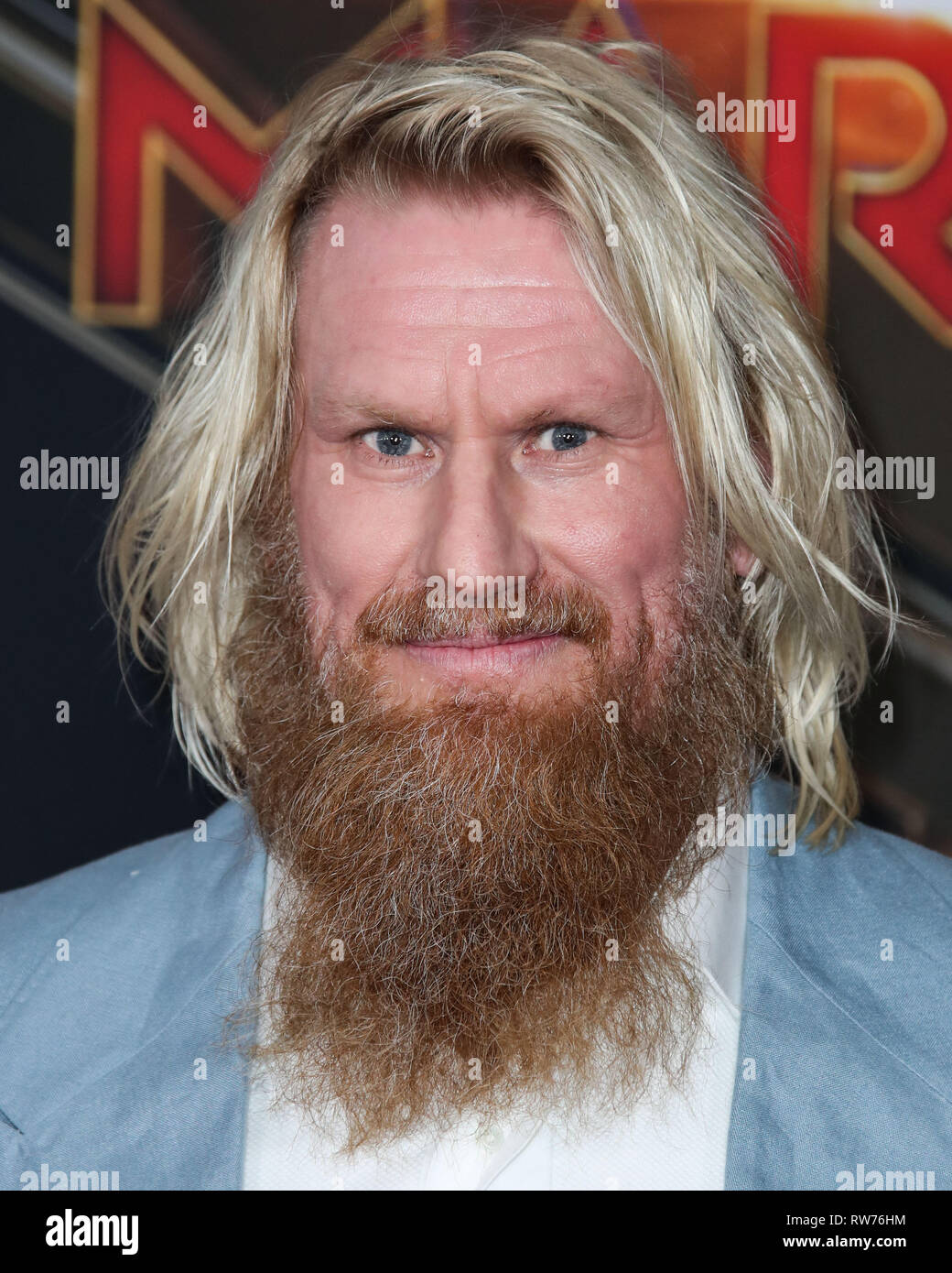 HOLLYWOOD, LOS ANGELES, CA, USA - MARCH 04: Actor Rune Temte arrives at ...