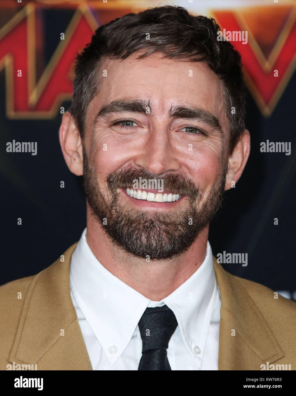 HOLLYWOOD, LOS ANGELES, CA, USA - MARCH 04: Actor Lee Pace arrives at ...