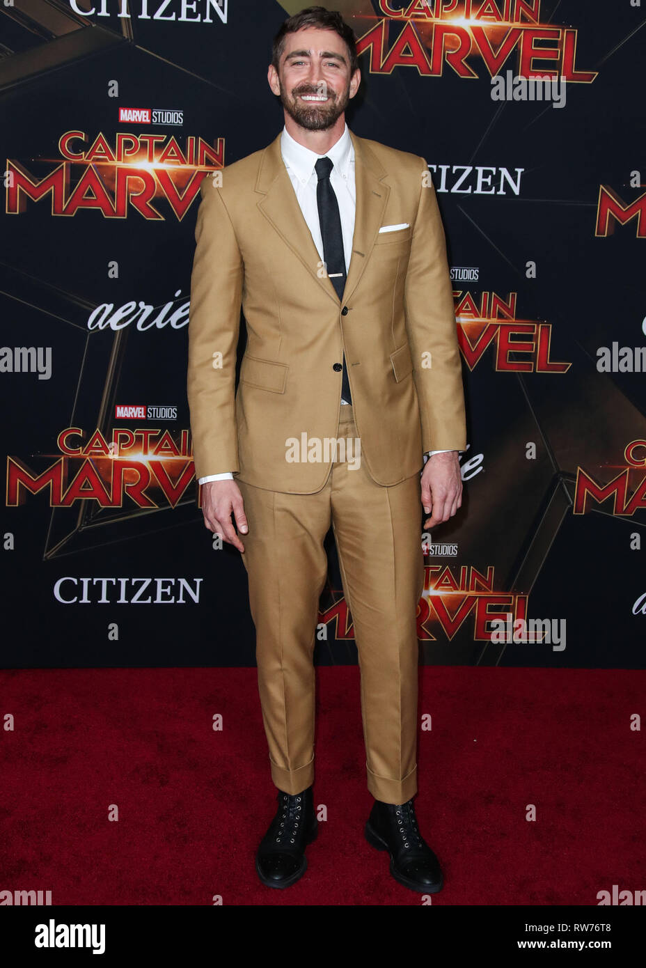 HOLLYWOOD, LOS ANGELES, CA, USA - MARCH 04: Actor Lee Pace arrives at ...