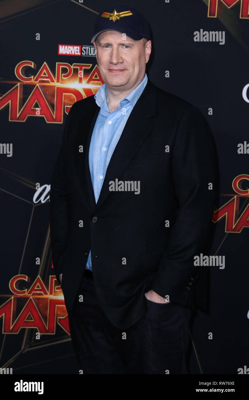 HOLLYWOOD, LOS ANGELES, CA, USA - MARCH 04: President of Marvel Studios ...