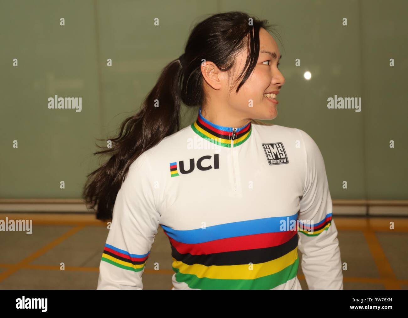 Hong Kong, CHINA. 5th Mar, 2019. Sarah Lee ( 31 ) a World Champion and ...