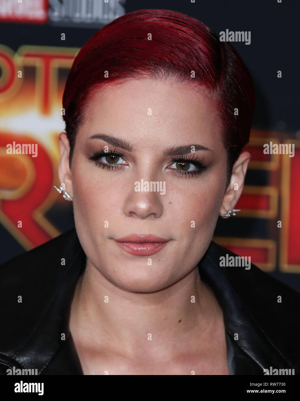 HOLLYWOOD, LOS ANGELES, CA, USA - MARCH 04: Singer Halsey (Ashley ...