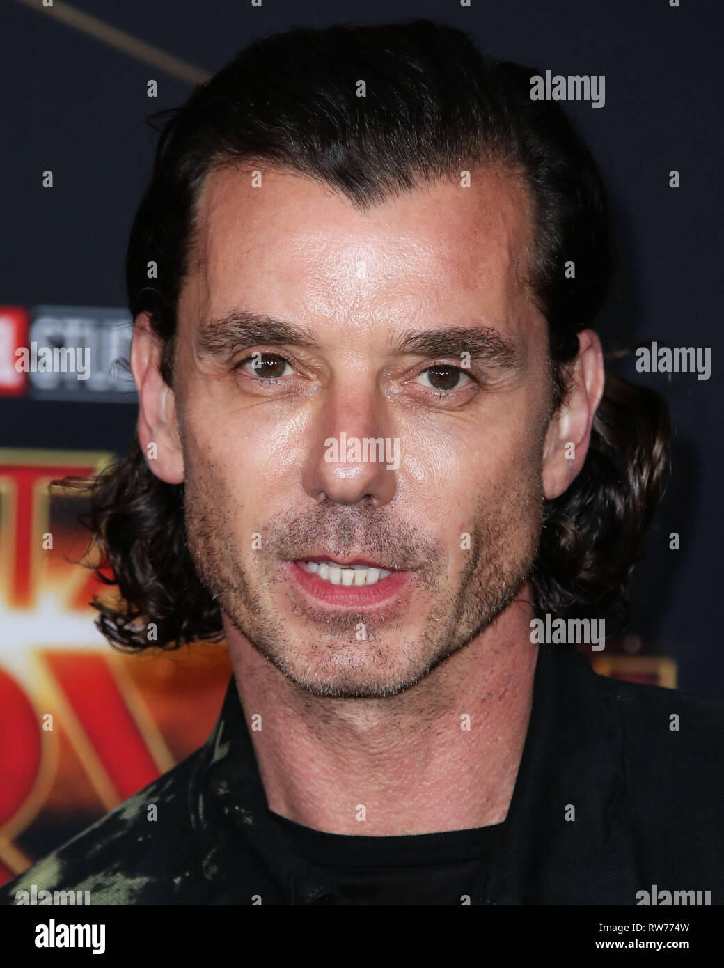 HOLLYWOOD, LOS ANGELES, CA, USA - MARCH 04: Singer Gavin Rossdale ...