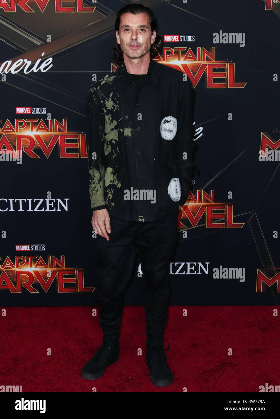 HOLLYWOOD, LOS ANGELES, CA, USA - MARCH 04: Singer Gavin Rossdale ...