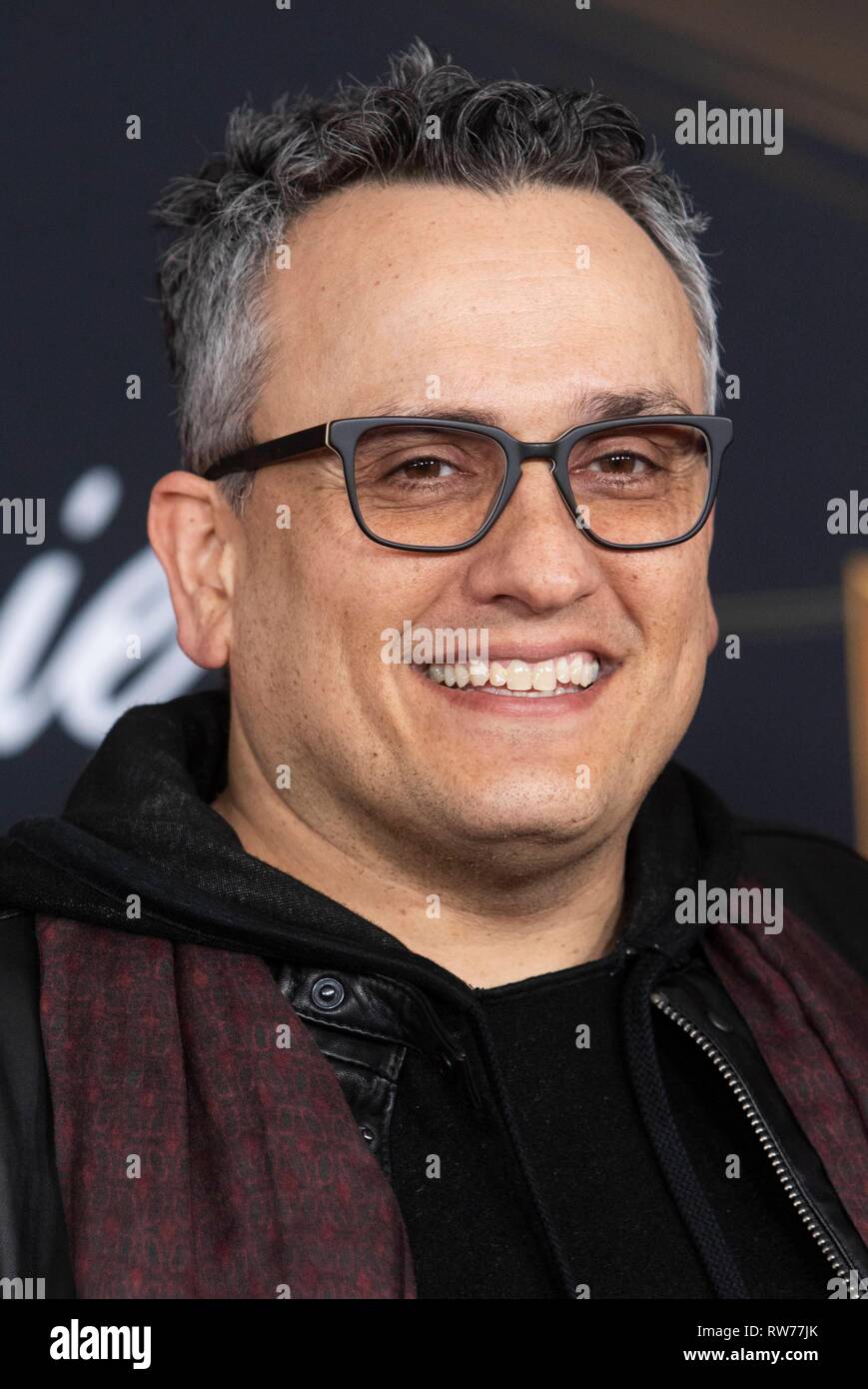 Joe Russo attends the world premiere of 'Captain Marvel' at El Captian ...