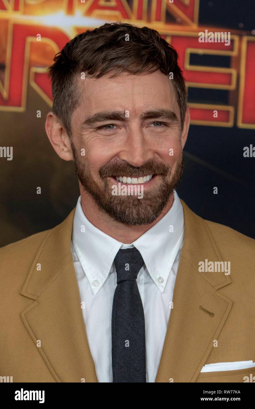 Lee Pace attends the world premiere of 'Captain Marvel' at El Captian ...